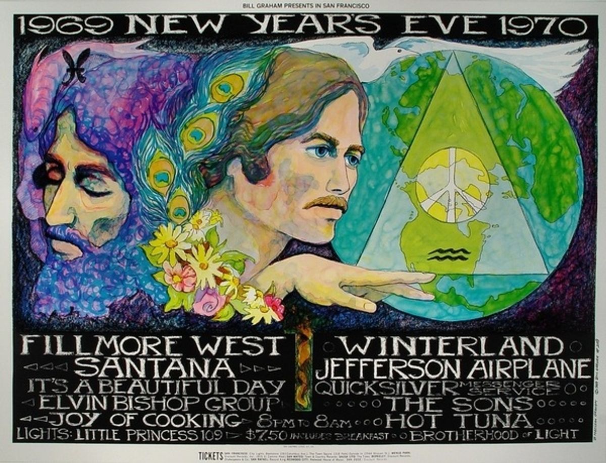 1969/1970, Fillmore West and the Winterland Ballroom - 7x7 Bay Area