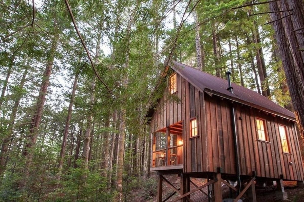 Rustic Creative Cabin in Mendocino - 7x7 Bay Area