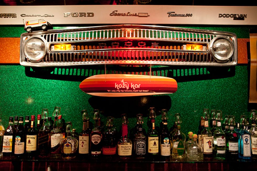 Weird Art in Bars: Kozy Kar - 7x7 Bay Area