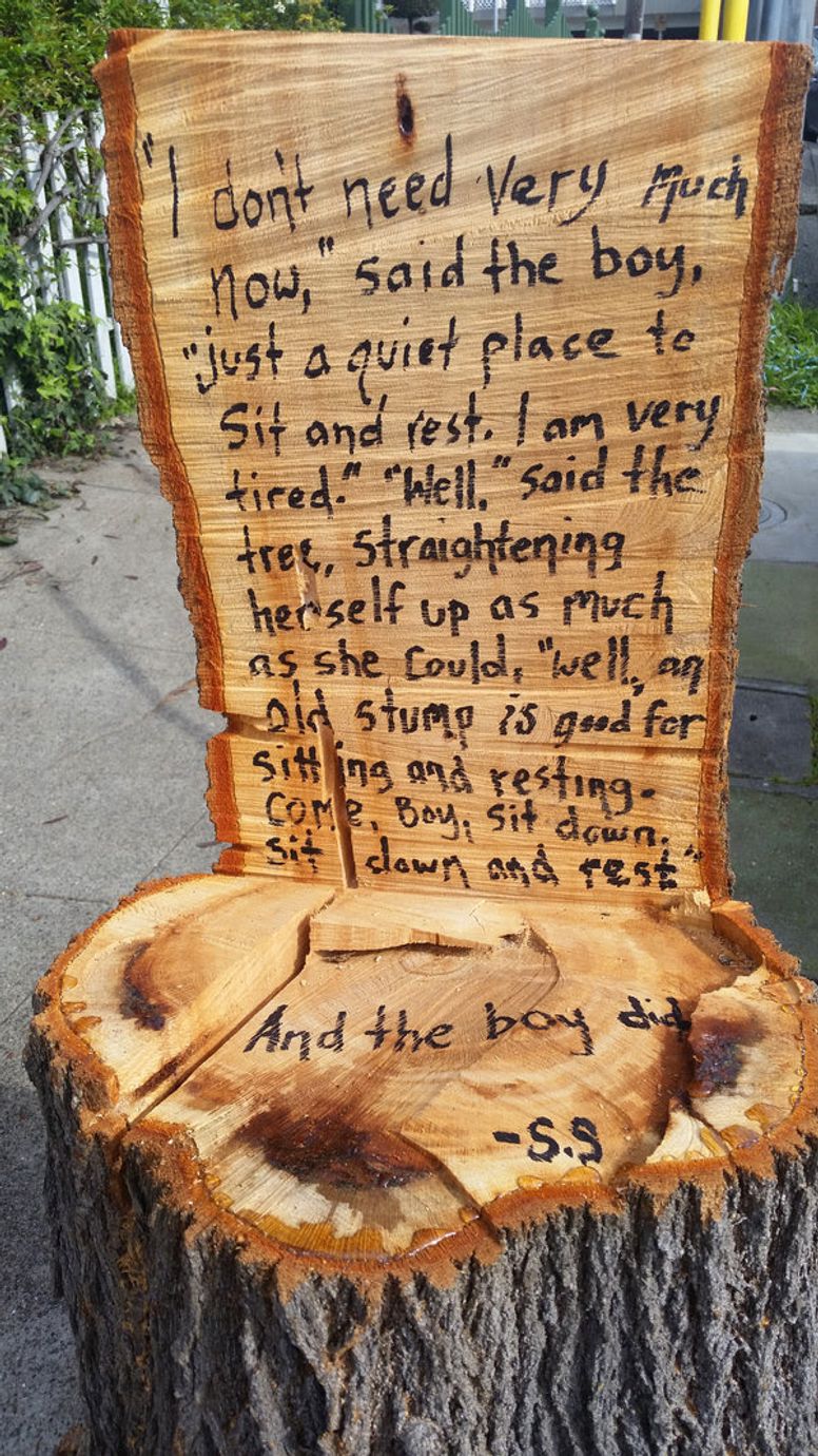 Shel Silverstein The Giving Tree Stump