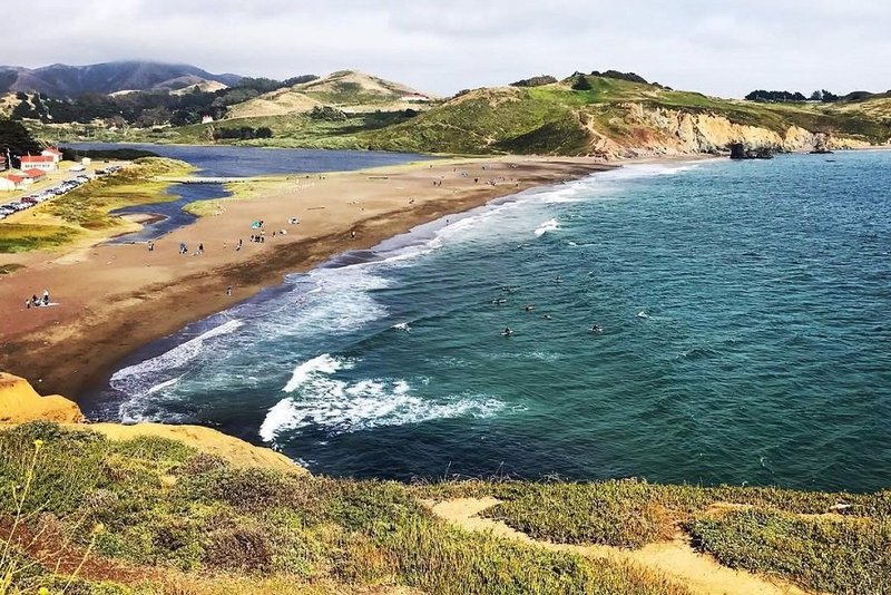 Rodeo Beach Marin Headlands Swing